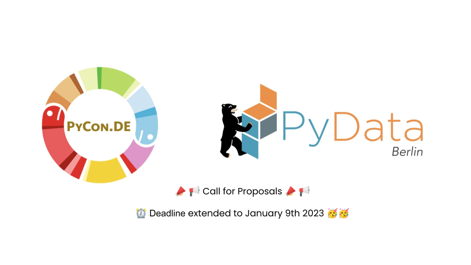 Proposals Reviewing Process is Complete | PyConDE & PyData Berlin 2023